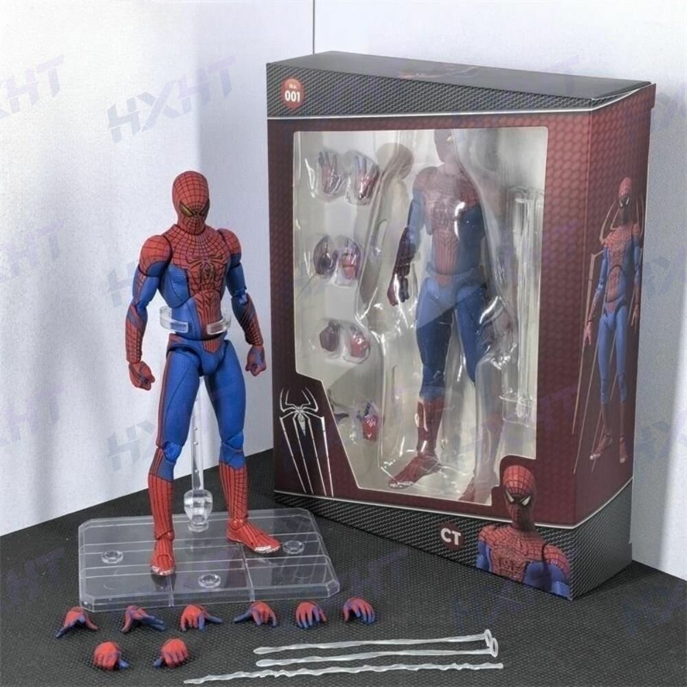 CT MAFEX001 Удивительный Человек-паук Эндрю Гарфилд Действующая фигурка Коллекционная модель игрушки