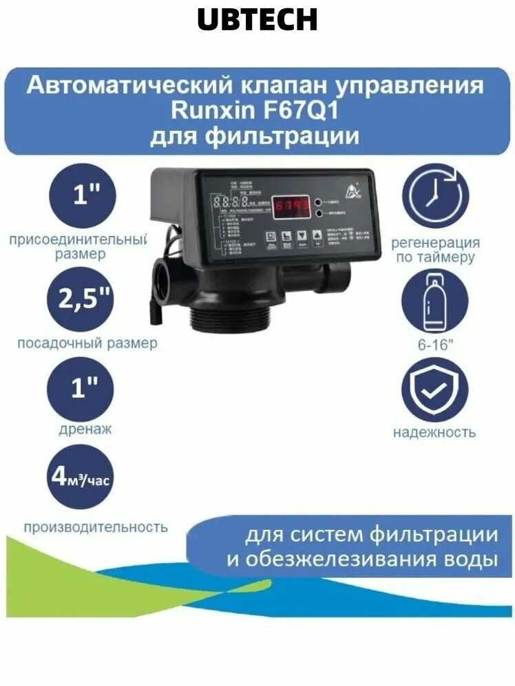 Инновационный модуль управления фильтром