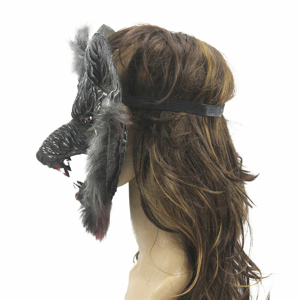 Маска карнавальная, волк — фото 1
