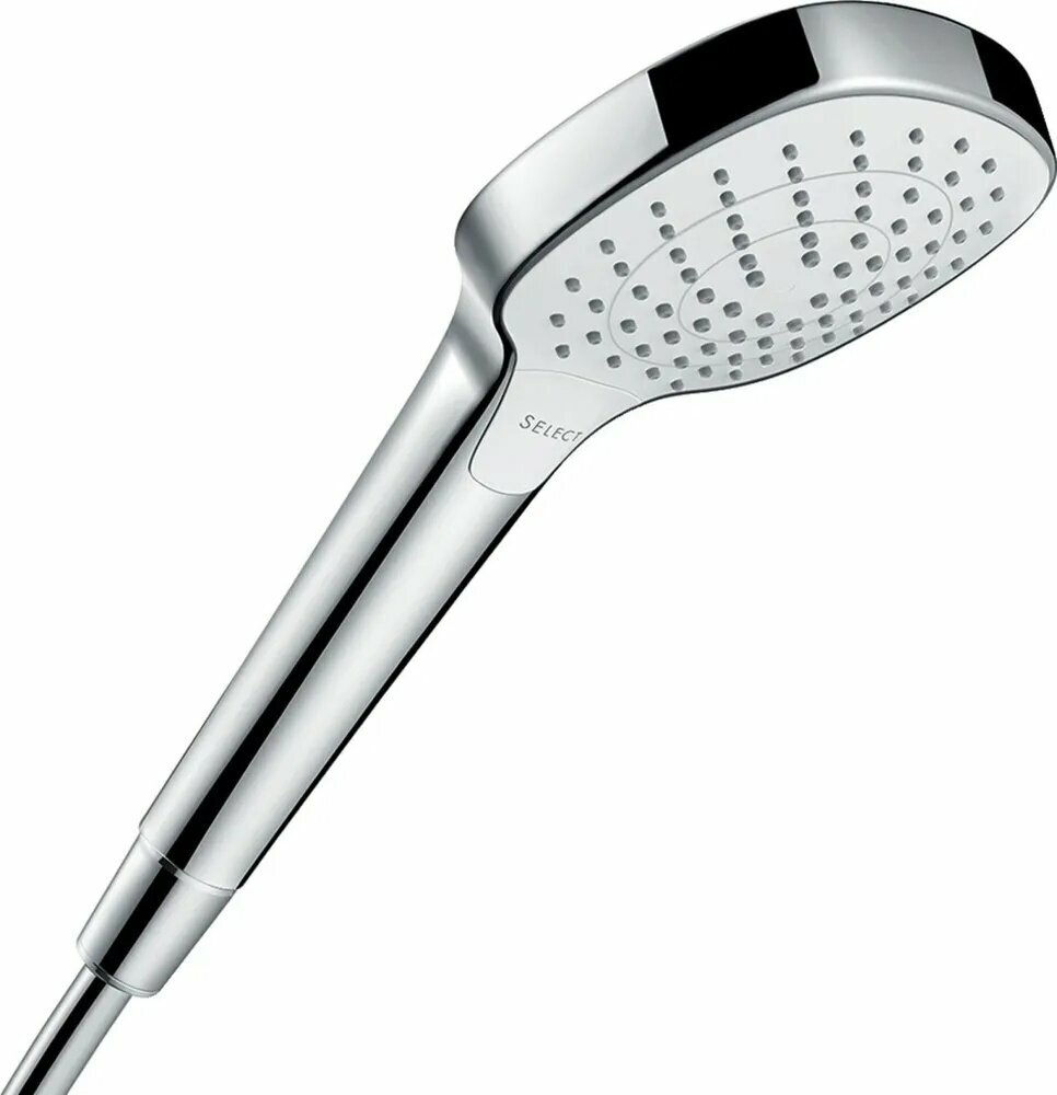 Ручной душ Hansgrohe Croma Select E 110 3jet Vario 26812400, белый/хром
