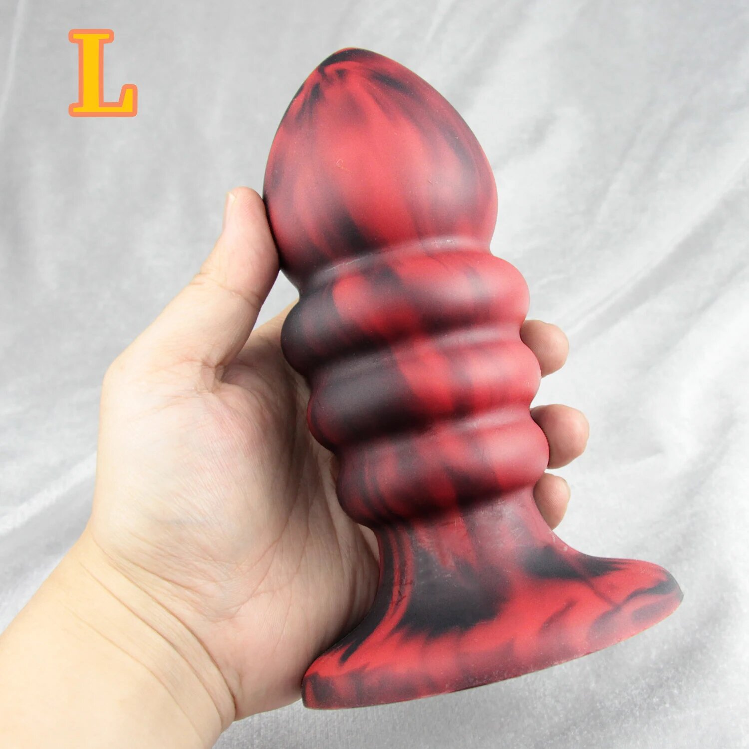 Большая анальная пробка, безопасный силиконовый фаллоимитатор, анальные пробки, стимуляция 11 L