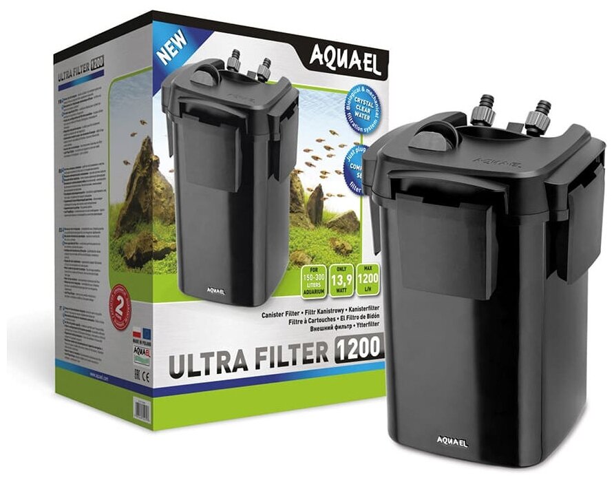 Внешний аквариумный фильтр Aquael ULTRA FILTER 1200