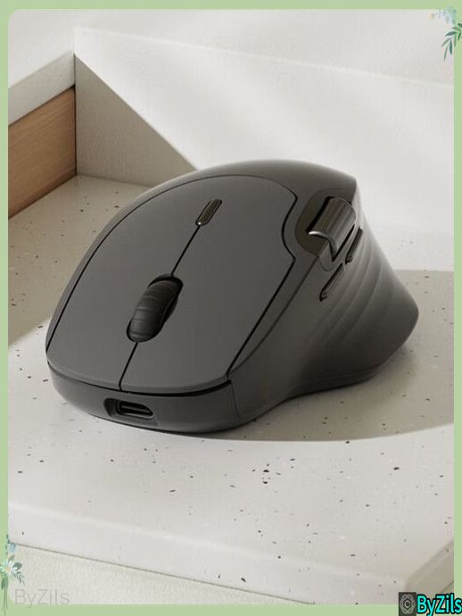 RAPOO Мышь беспроводная Rapoo MT560: Беспроводная Мышь для Офиса 5 Устройств, M+ Кроссплатформенная Передача, 160ч Срок Службы, Эргономичный Дизайн (Малые/Средние Руки), черный