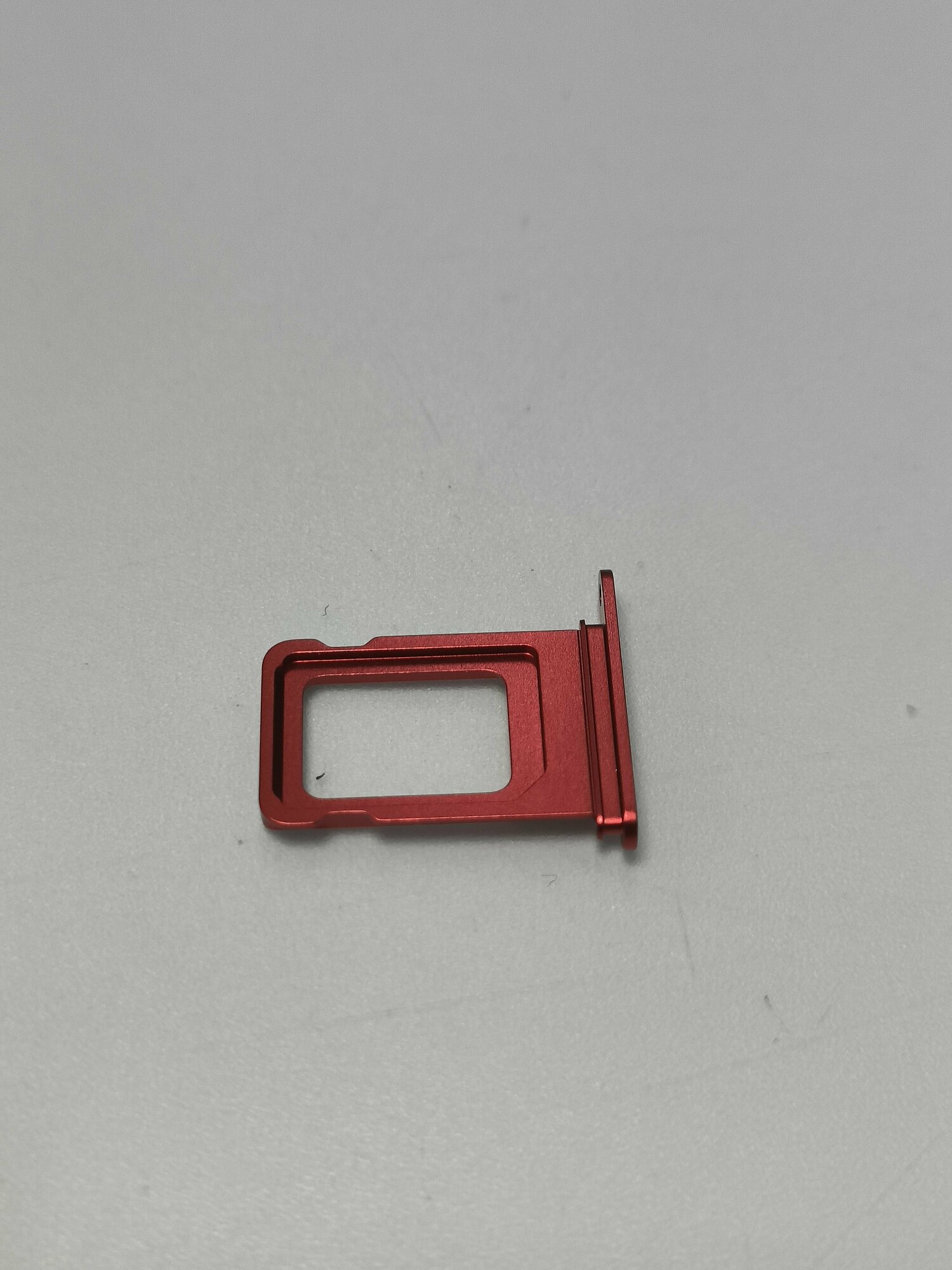 Сим лоток для iphone 12 красный