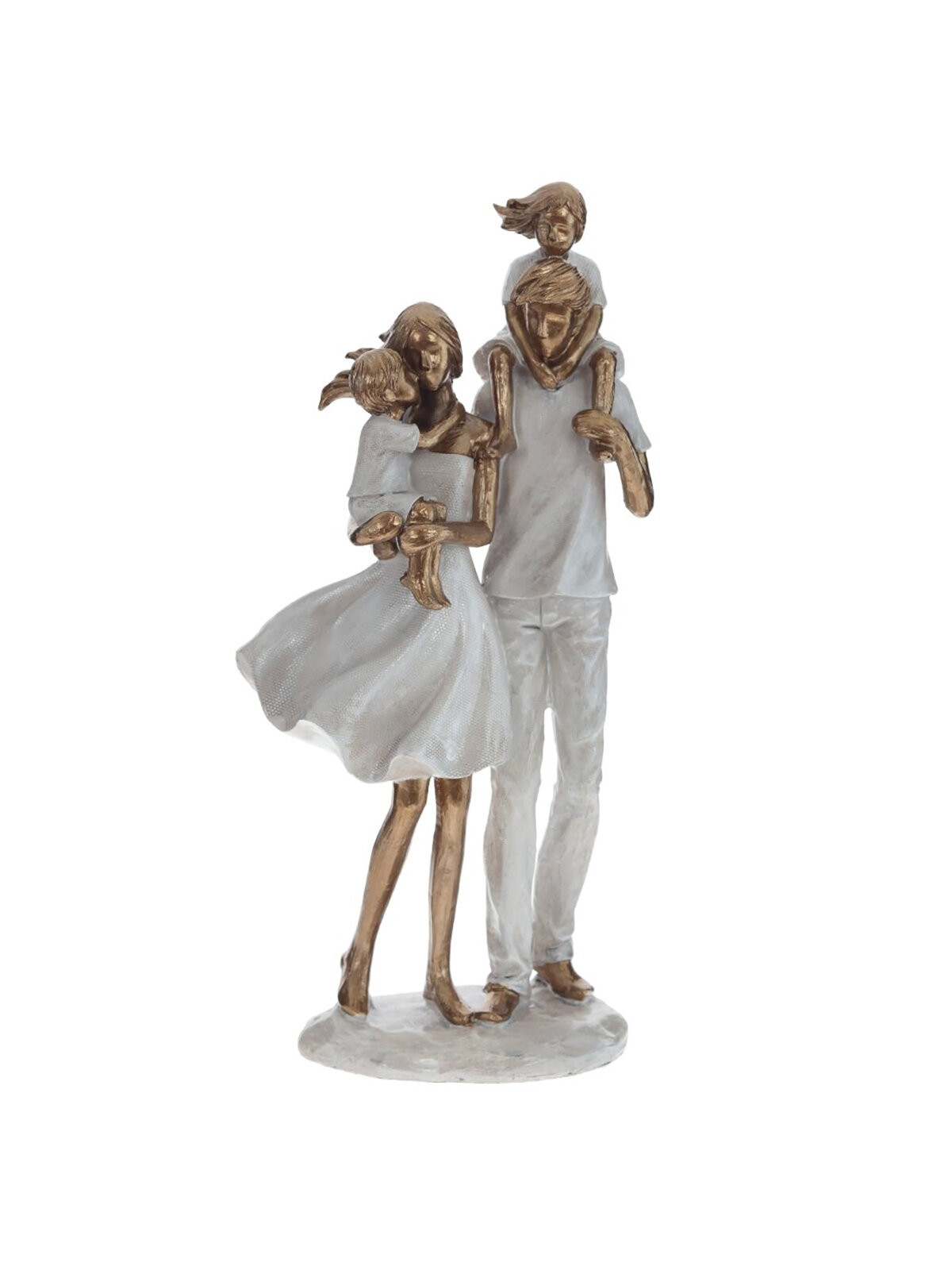 Фигурка декоративная Remecoclub Семья из полимера, 27x13x8 см