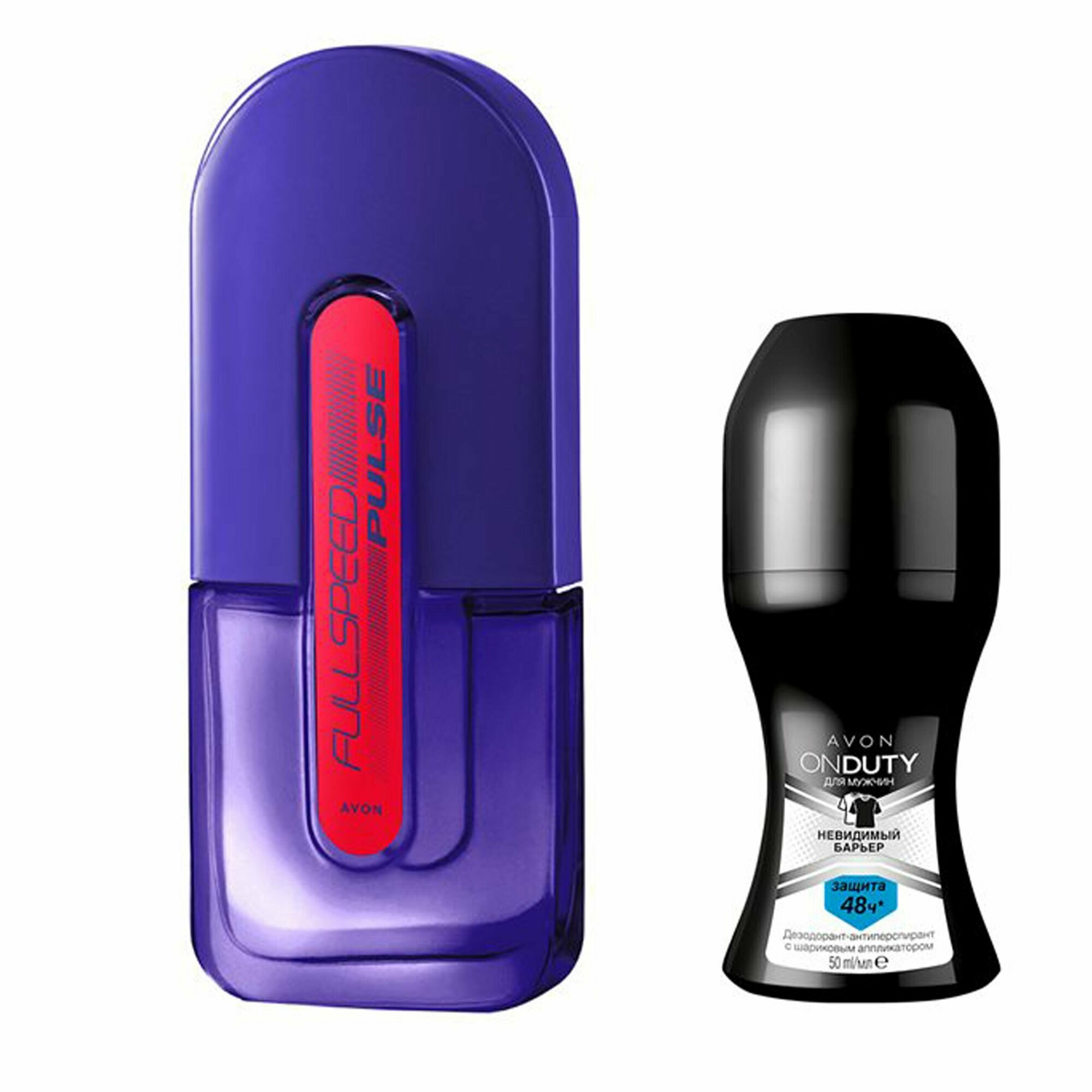 Avon Full Speed Pulse для него, 75 мл в комплекте с дезодорантом (в ассортименте)