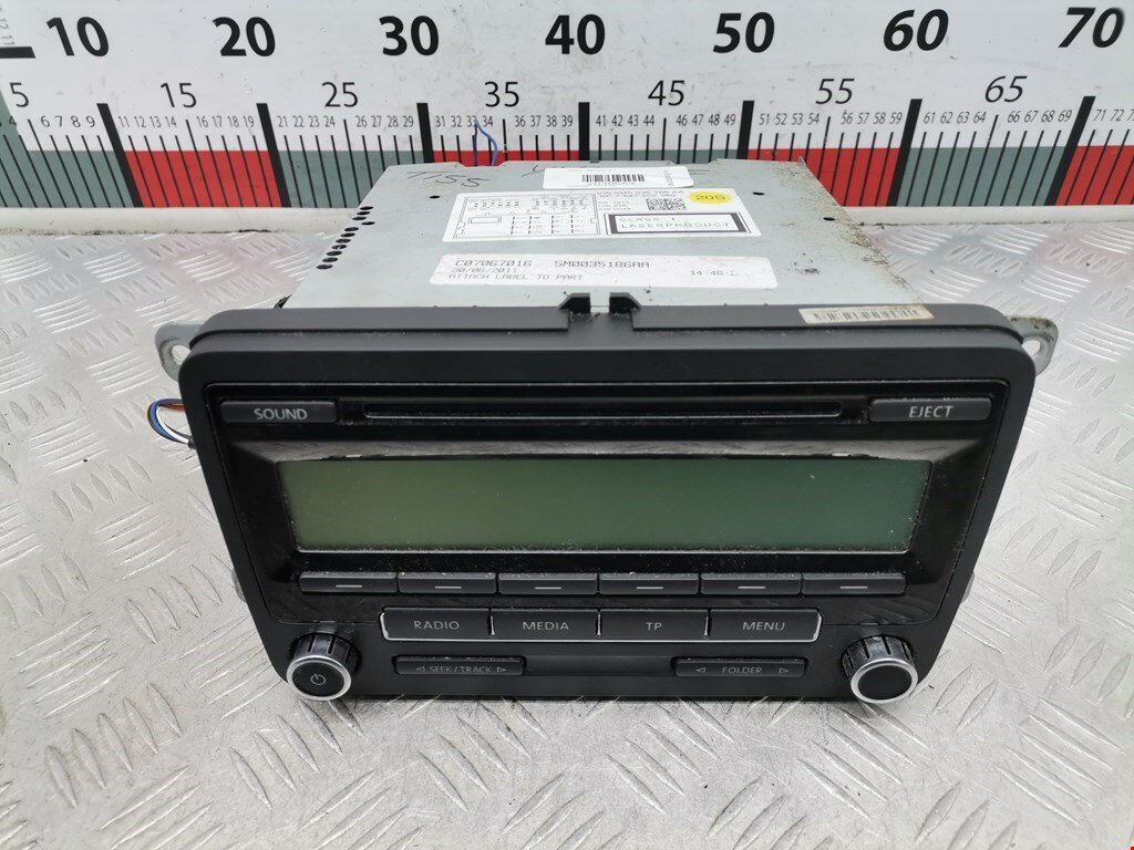 Магнитола Volkswagen Polo 5 5M0035186AA арт. 2030653