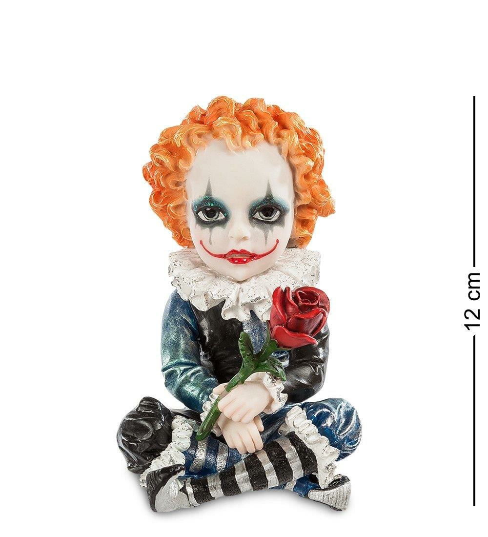 Статуэтка в стиле Фэнтези Шут с розой A2049438 Veronese, Полистоун