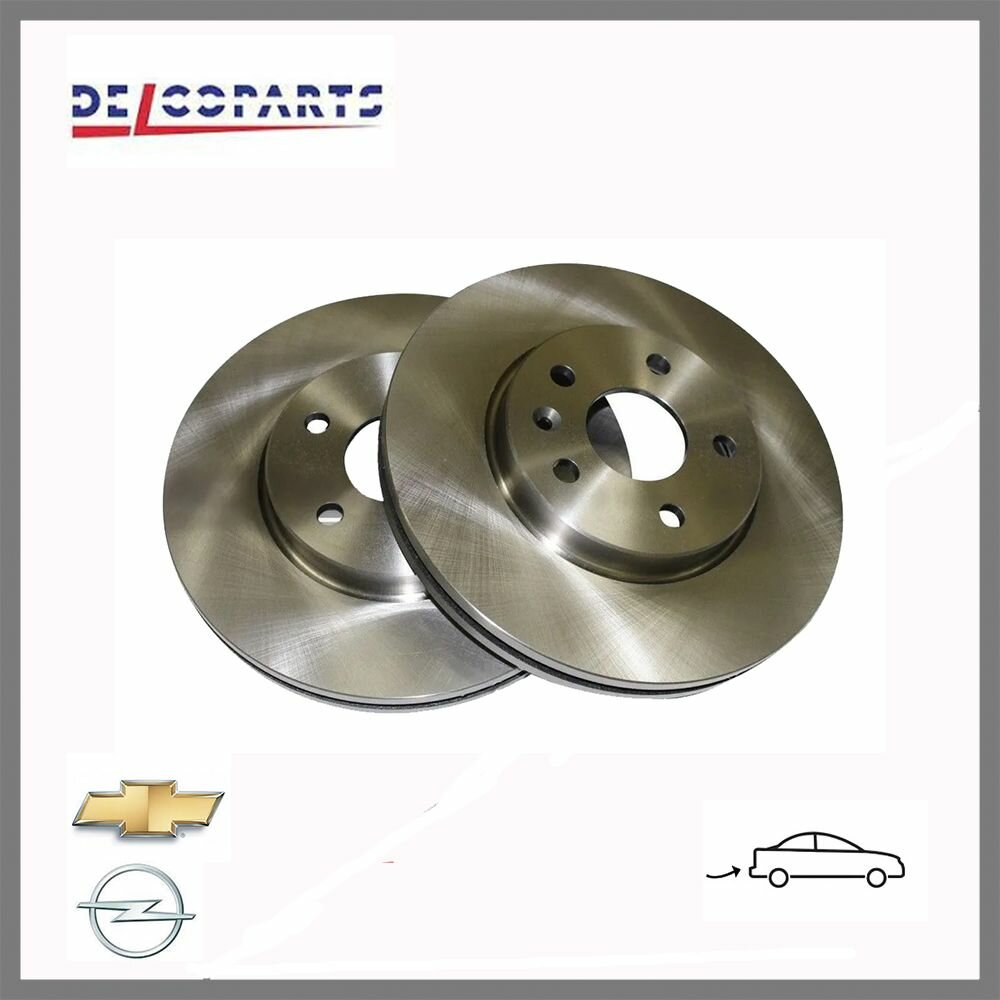 Диск тормозной задний DelcoParts 19372205 для а/м Opel ASTRA J, MOKKA, Chevrolet CRUZE