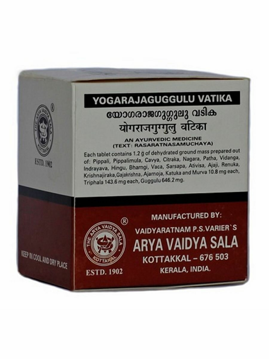 ЙОГРАДЖ ГУГГУЛ (YOGRAJ GUGGULU) 100 табл