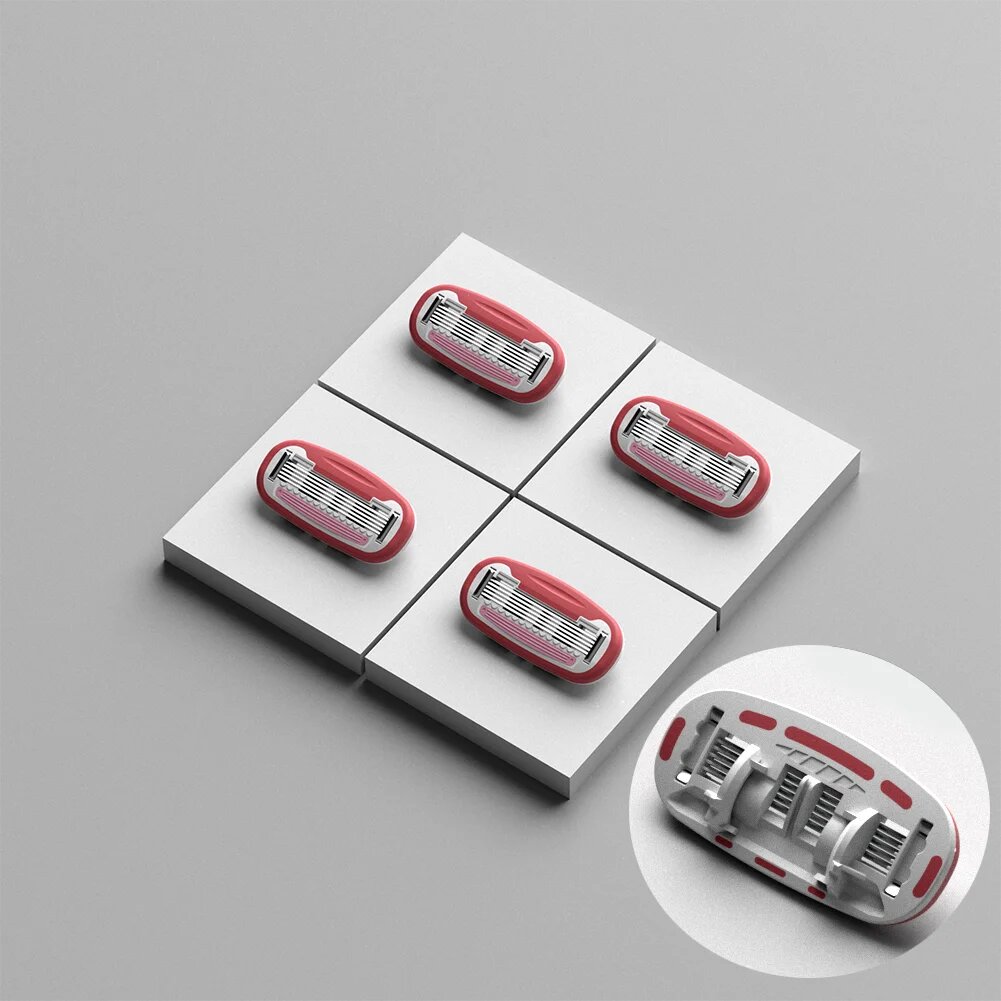 Colorlamb картриджи для бритвы 5 лезвий 4-16 шт 4PCS No Connector