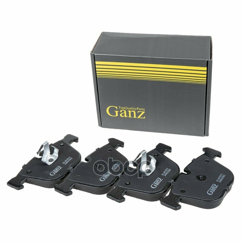 Колодки задние для BMW 5(E60/61) 2.5D-4.8 03-10 / 6(E63 / 4) 3.0-4.8 GANZ GIJ07077 GANZ арт. GIJ07077