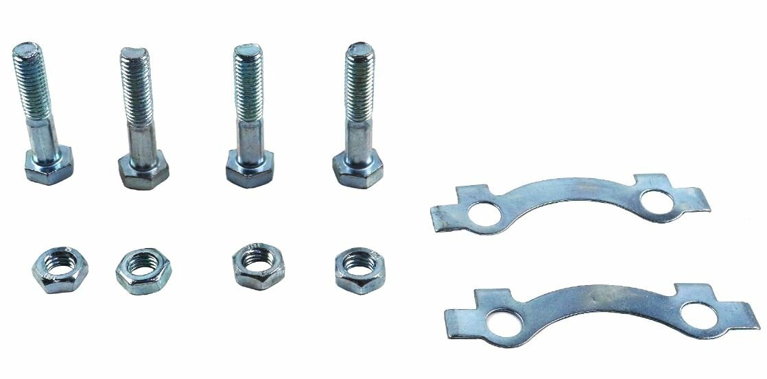 Болты задней звезды со стопорами DELTA, ALPHA (4 болта + 2 стопора)