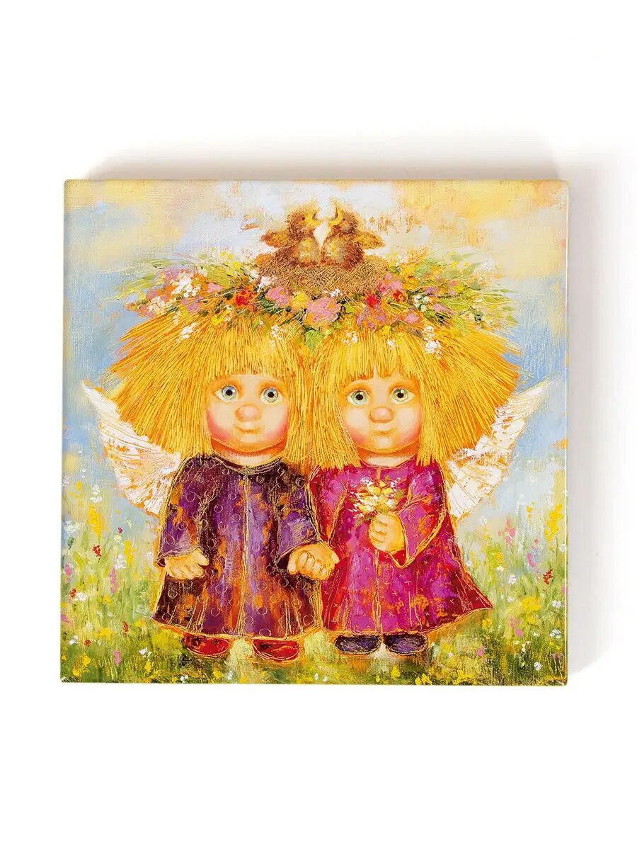 Магнит на холодильник с ангелом