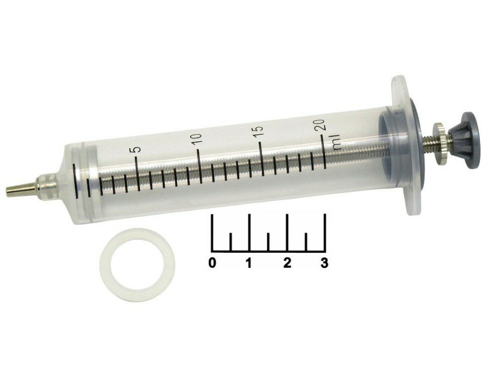 Шприц 20мл Рекорд