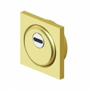 Врезная броненакладка DiSec BD-200 Q Anti-Strappo - Латунь