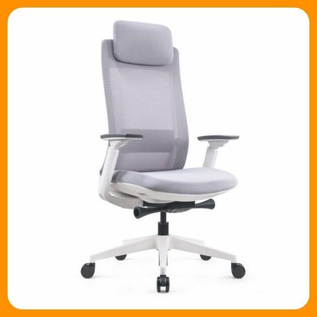 Кресло для руководителя Norden Oslo (цвет: серый), с поясничной поддержкой