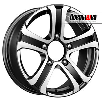 Диски литые IFREE Хафпайп 6.0х16/5х139.7 D98.0 ET40.0, Блэк Джек