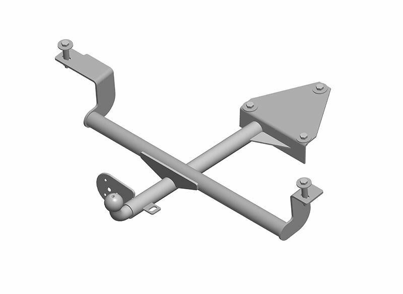 Фаркоп AvtoS для ВАЗ 2110,2111,2112,2170, 2171, 2172 с унив. электрикой и сертификатом, арт.(VAZ-60+electr)