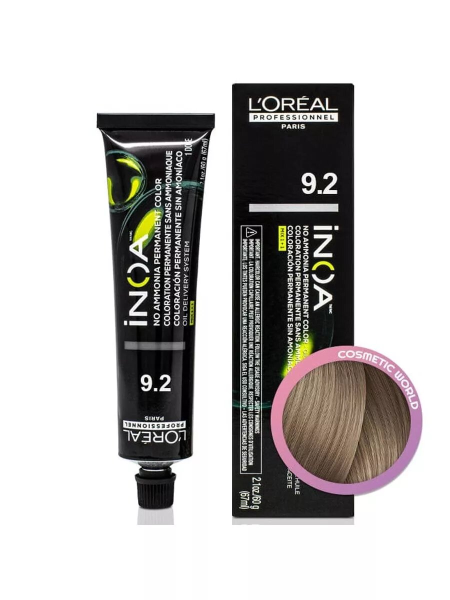 Loreal INOA 9.2 - Краска Иноа 60 мл — фото 1