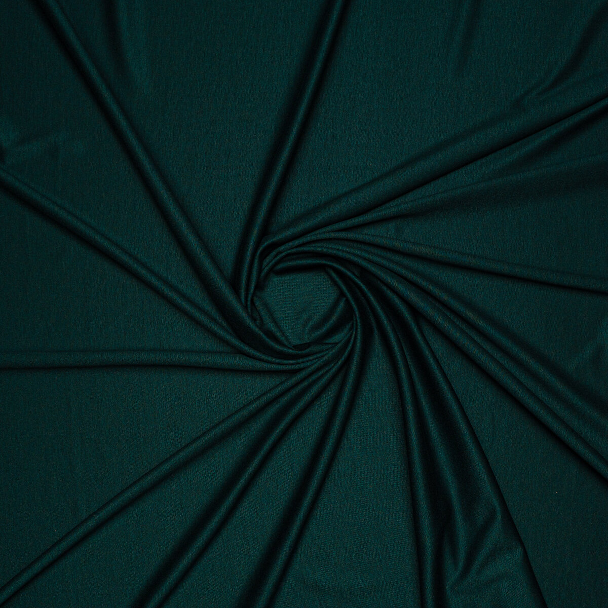 Трикотажная ткань Ткани-100 LACOSTA, темно-зеленая, 60% Вискоза, 5% Эластан, 35% Полиэстер, 1.4x1м