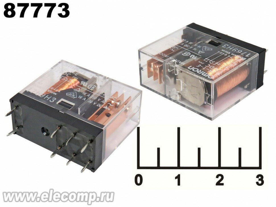 Реле =12V 16A/250V G2R-1-E OMR (G2R1E12DC)