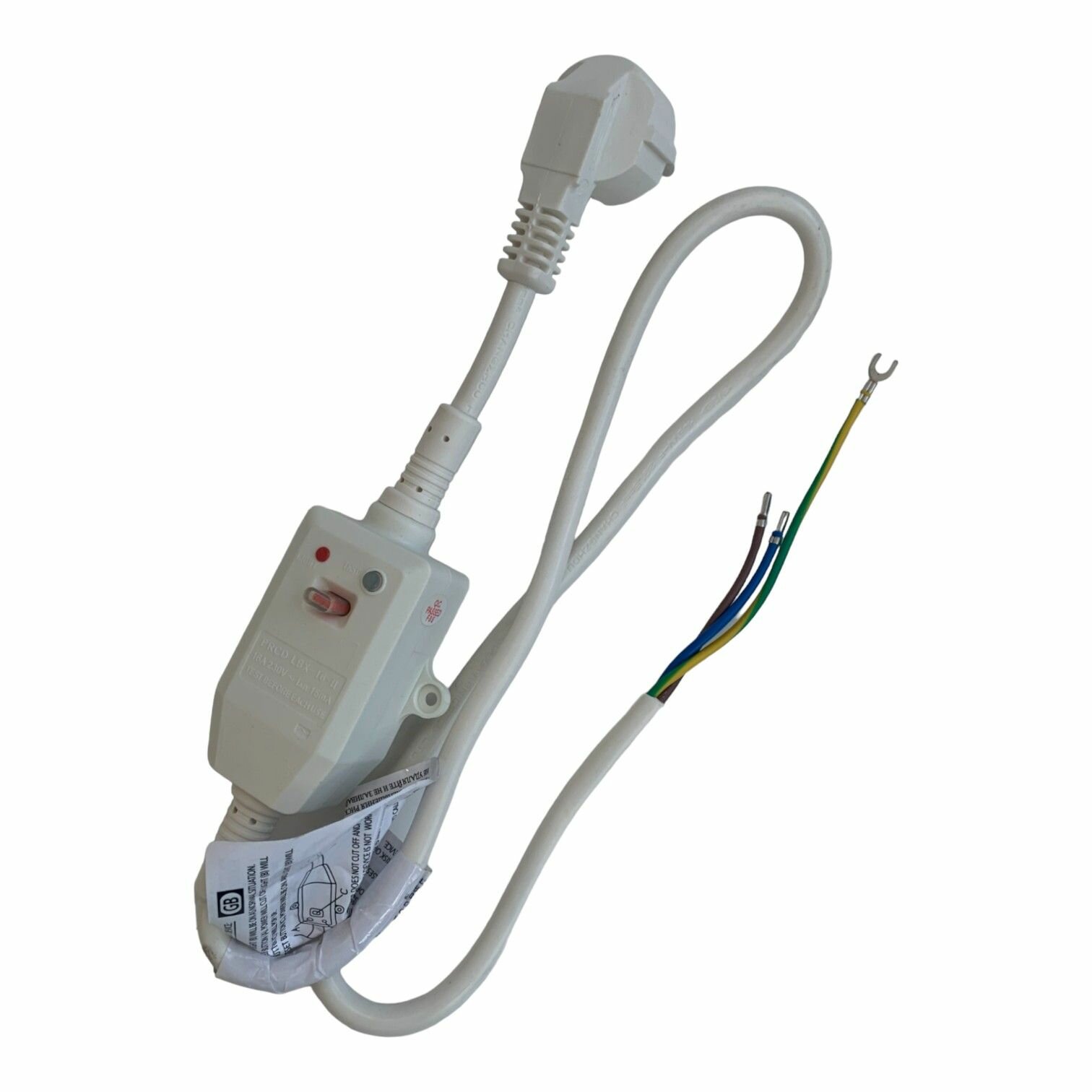 Электрический кабель с УЗО 16A 100 см.