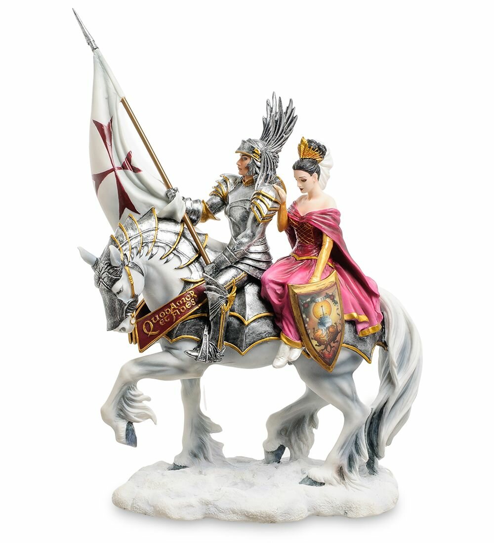 Статуэтка 'Рыцарь и его Дама сердца' (Р. Томпсон)