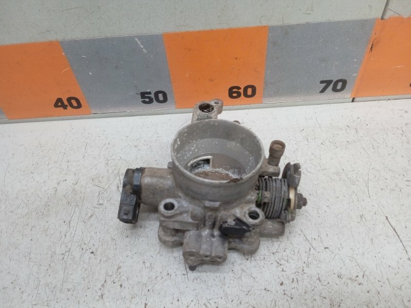 Б/У Хендай Соната 4 ЕФ Тагаз Заслонка дроссельная Hyundai Sonata 2005 4, EF 262153 Hyundai-KIA арт. 3510038320