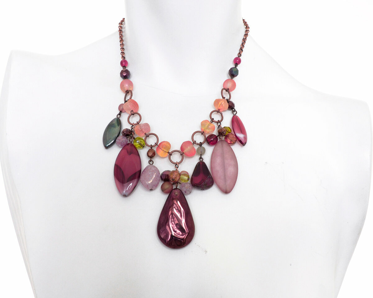 Бусы, хрусталь