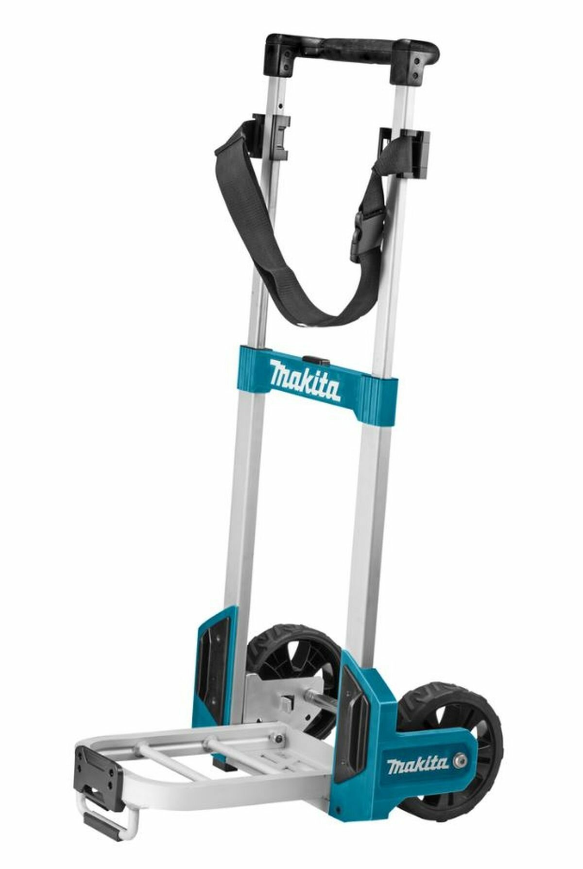 Складная грузовая тележка Makita MakPac Trolley TR00000001, грузоподъёмность 125кг, цвет бирюзовый