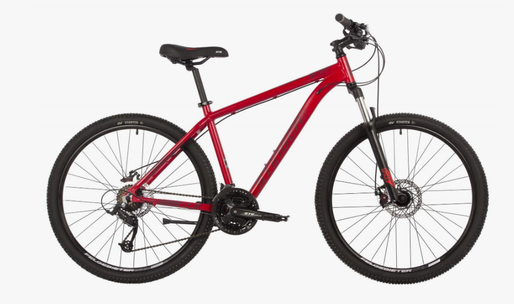 Велосипед STINGER EVO SE 27,5" Рост 16" красный