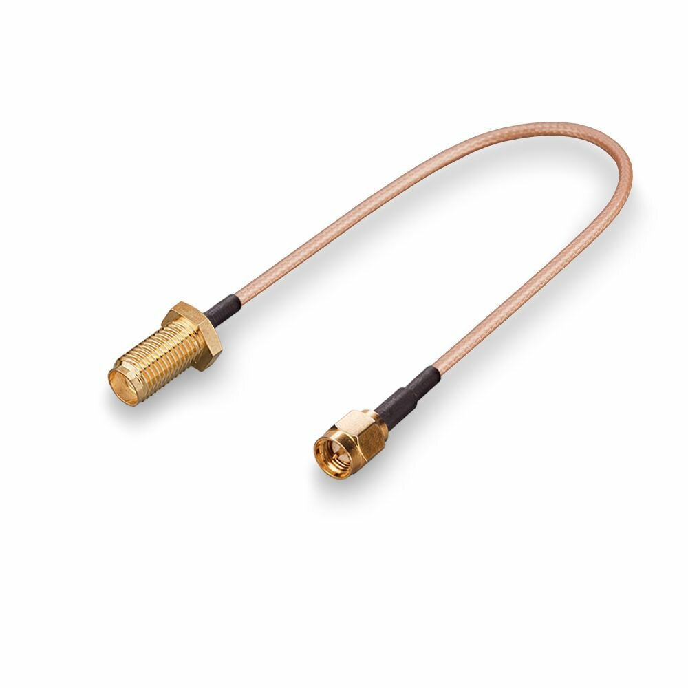 Комплект пигтейлов (кабельная сборка) SMA(female) -SMA(male), длина 20 см - 2 шт.