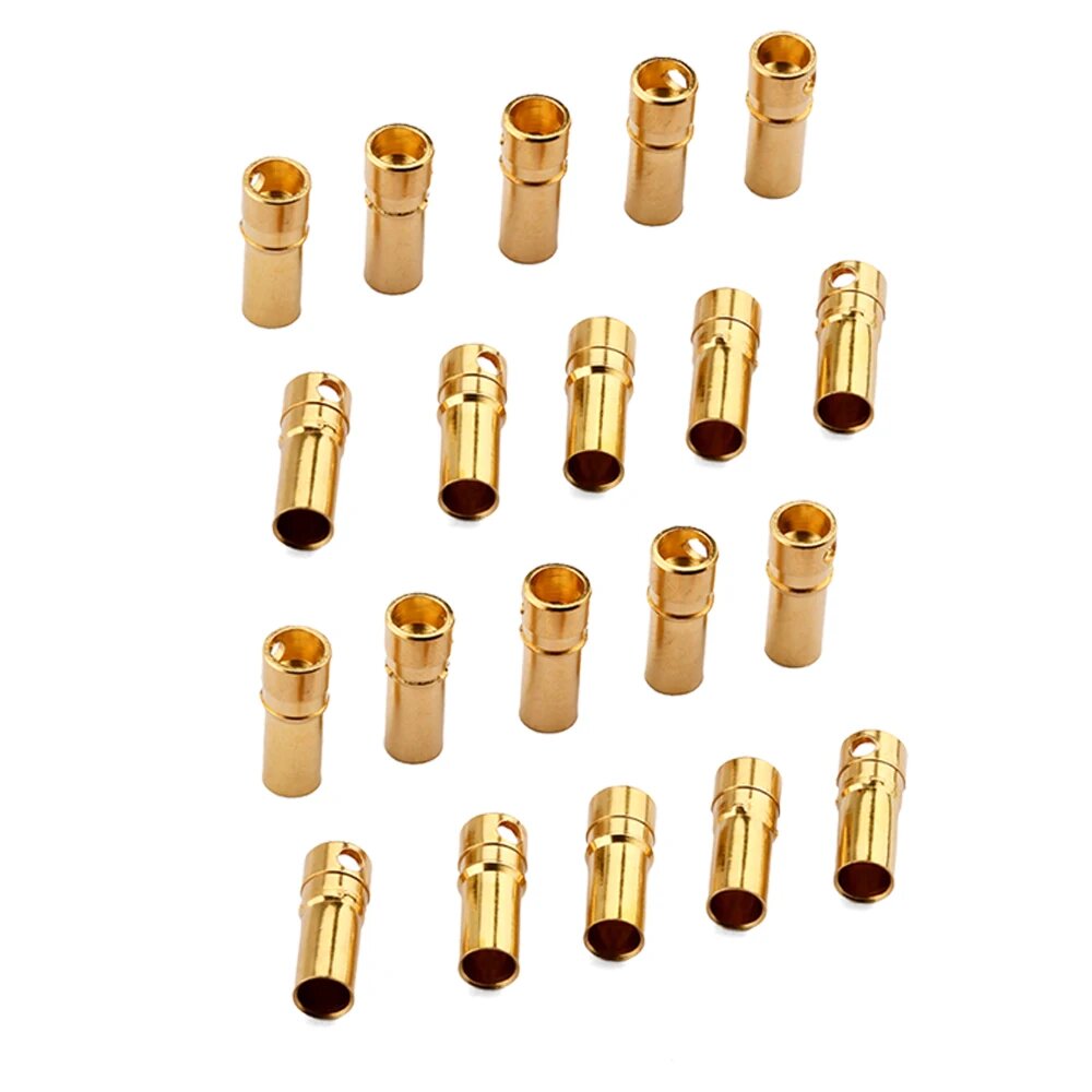 Банановые разъемы Gaqqee, 3.5 мм, 20шт, цвет: 20PCS