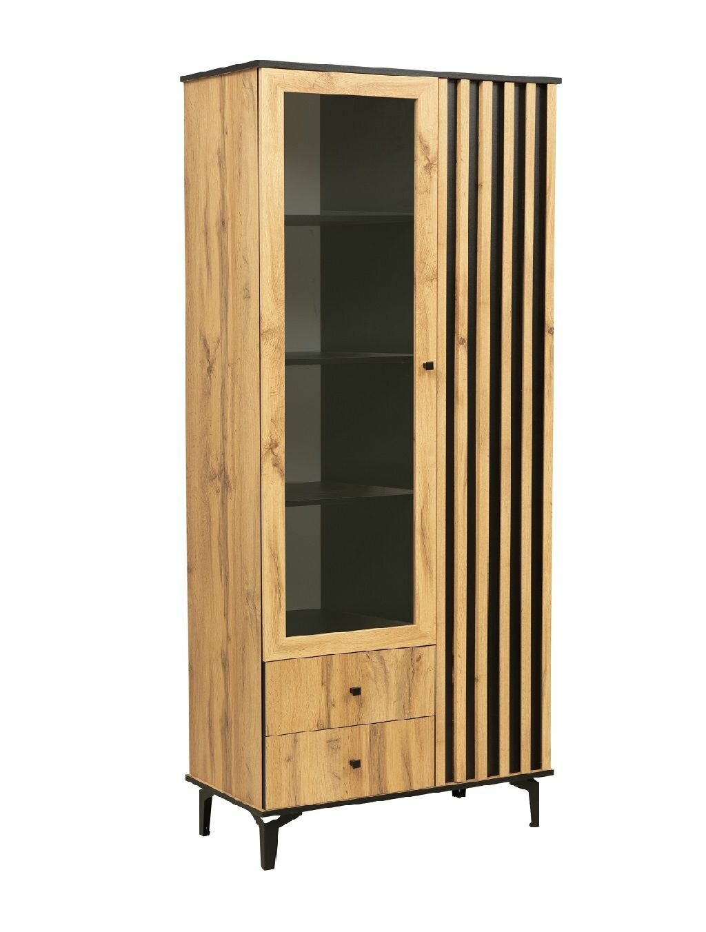 Шкаф-витрина Либерти 51.02 опора 150h 82х43х217см