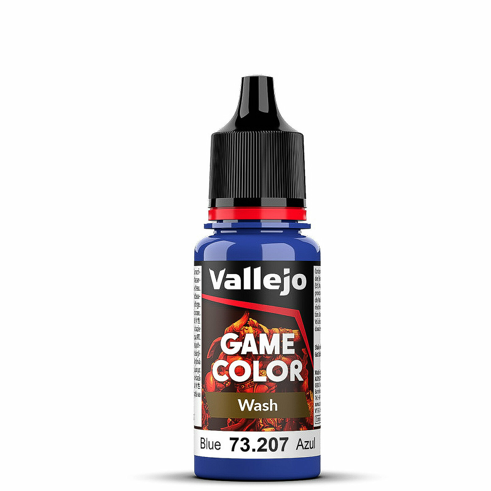 Краска акриловая Vallejo серии Game Color Wash - Blue Wash 73207, проливка, 18 мл