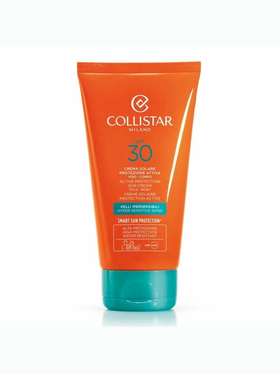 Collistar - Active Protection Sun Cream Spf30 Солнцезащитный крем для лица и тела 150 мл