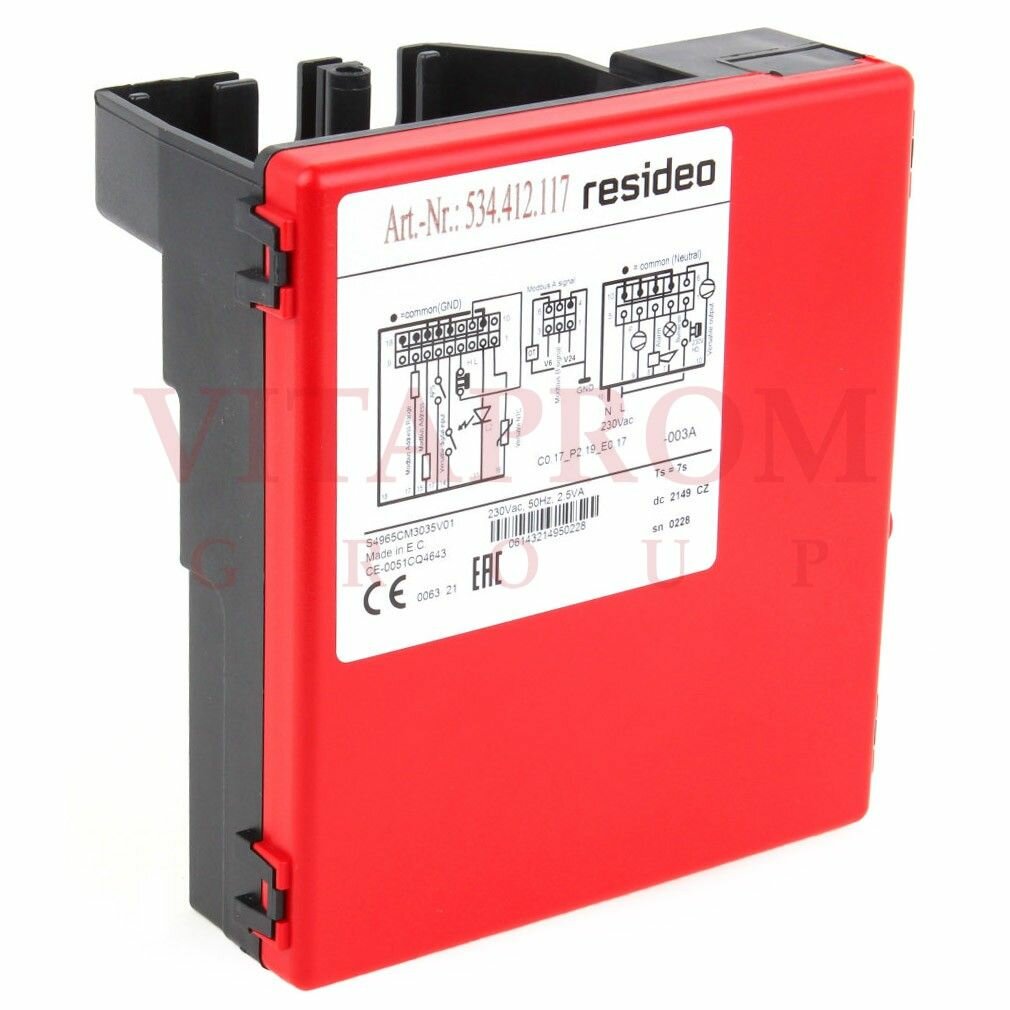 Менеджер горения Honeywell S4965CM3035V01U