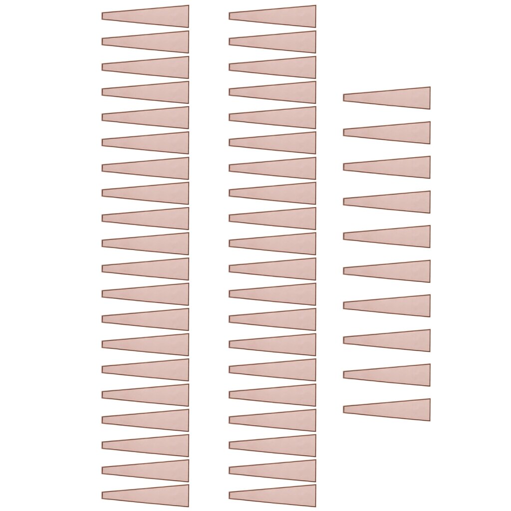 50 шт. / пакет, простая рамочная сумка для упаковки цветов в Пномпене-розовый