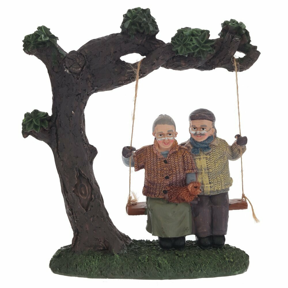 Фигурка декоративная Бабушка с дедушкой, 19х8х20,5 см KSM-751131_2