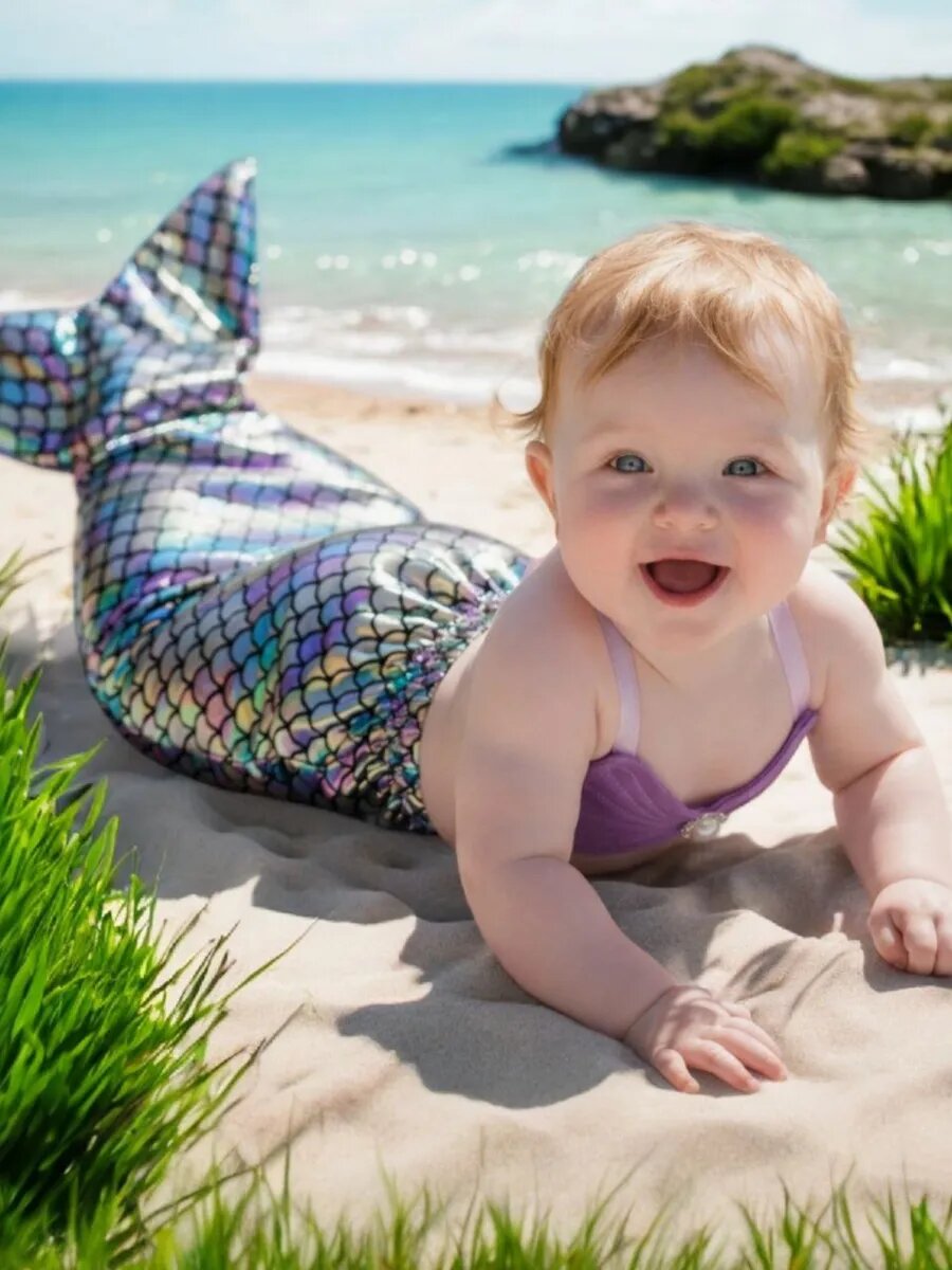 Костюм Русалочки для новорожденных