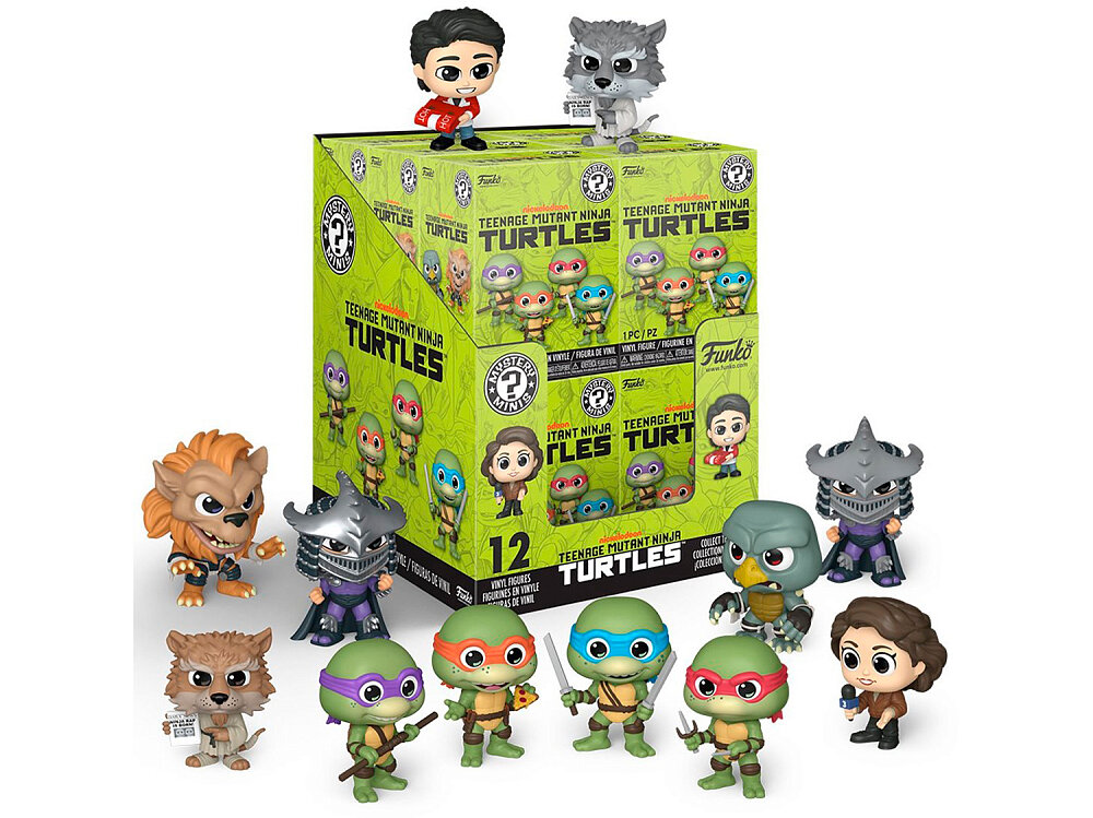 Фигурка Funko 89634 Фигурка Mystery Minis: Teenage Mutant Ninja Turtles 2, в ассортименте