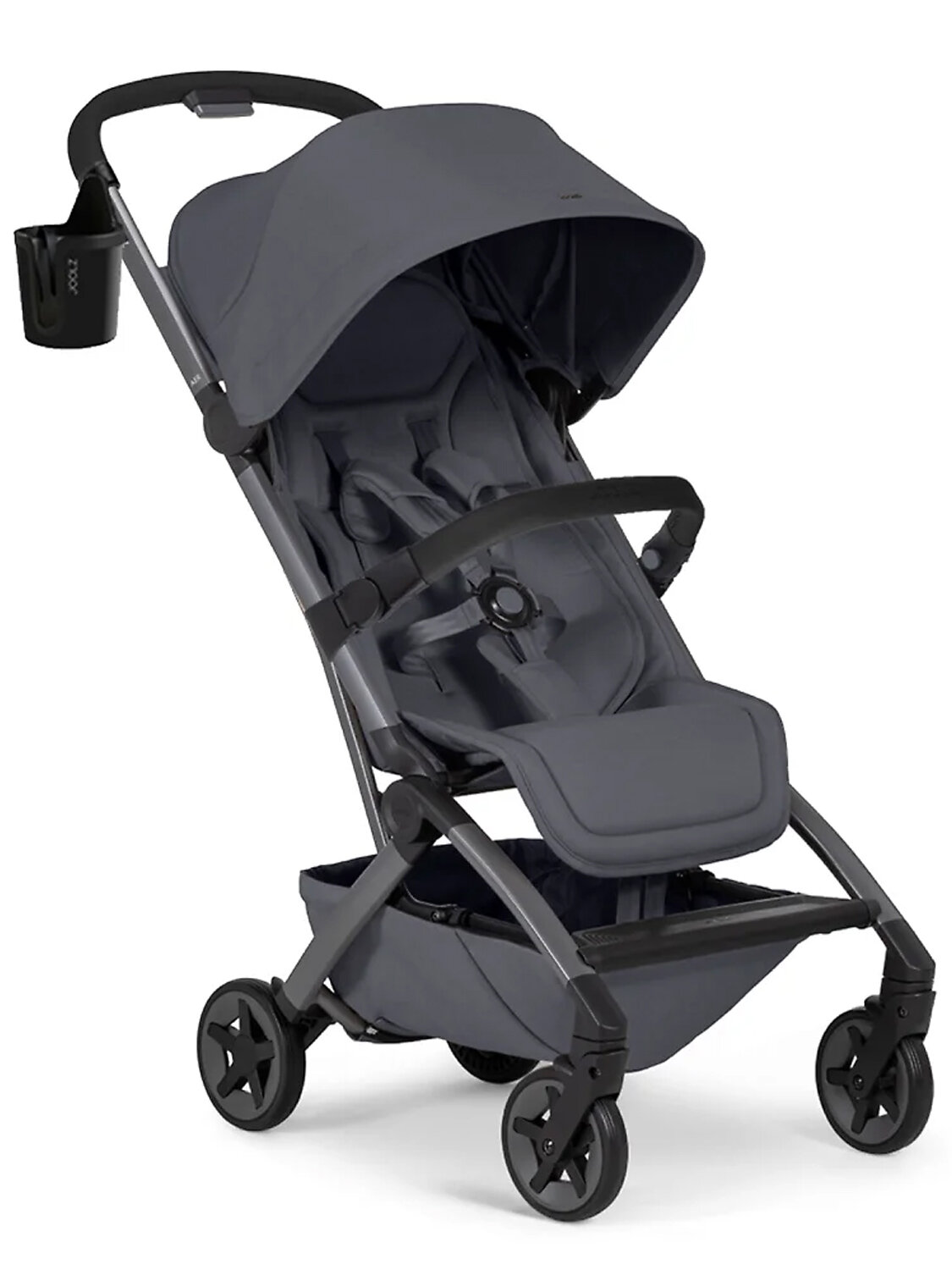 Коляска прогулочная Joolz AER2 SE Stone Grey с бампером и подстаканником 320444