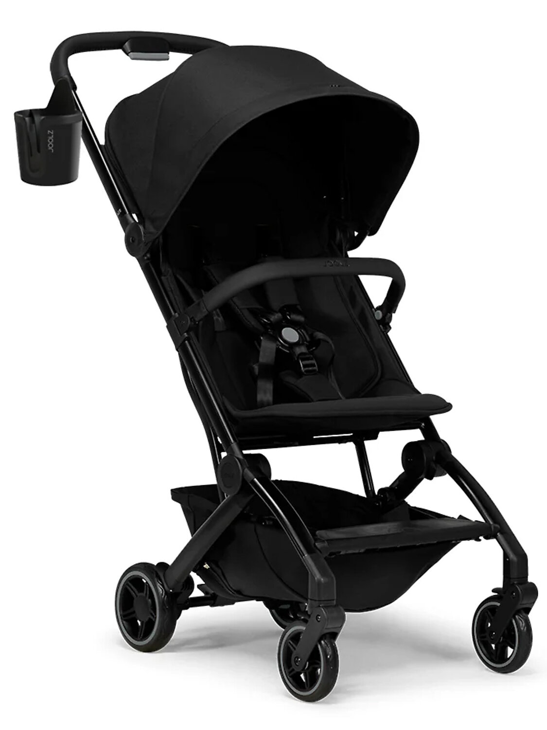 Коляска прогулочная Joolz Aer + Space Black с бампером и подстаканником 310484
