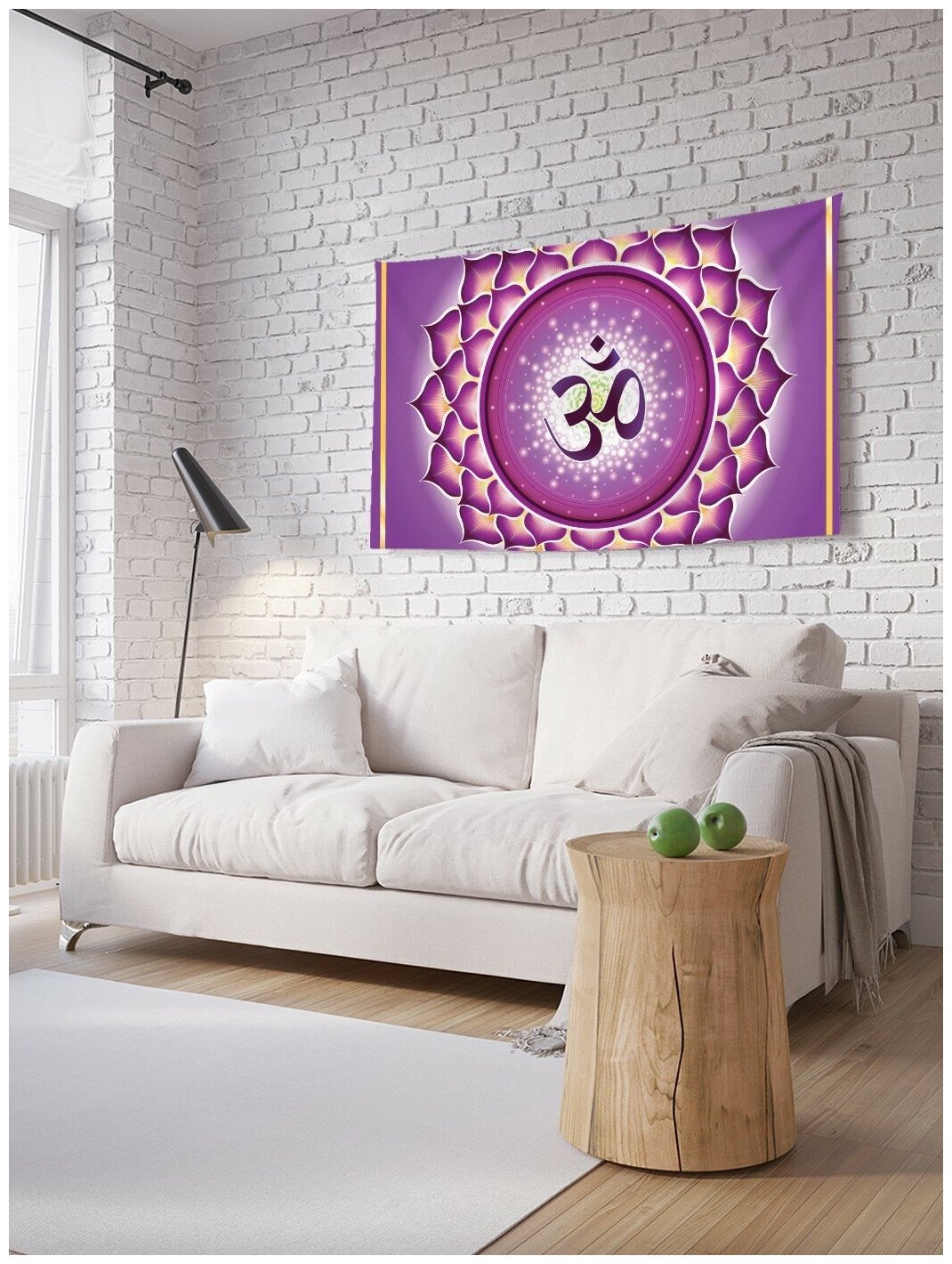 Горизонтальное фотопанно JoyArty на стену "Шестая чакра", 100x150 см