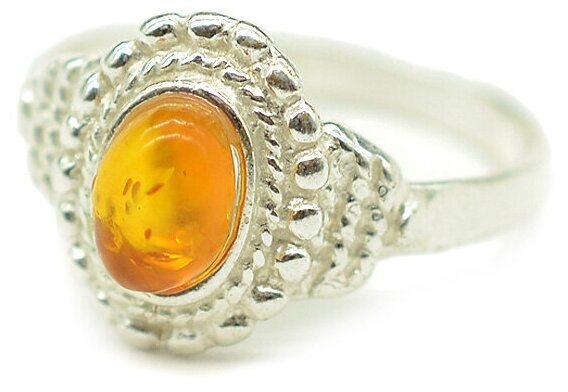 Кольцо, янтарь