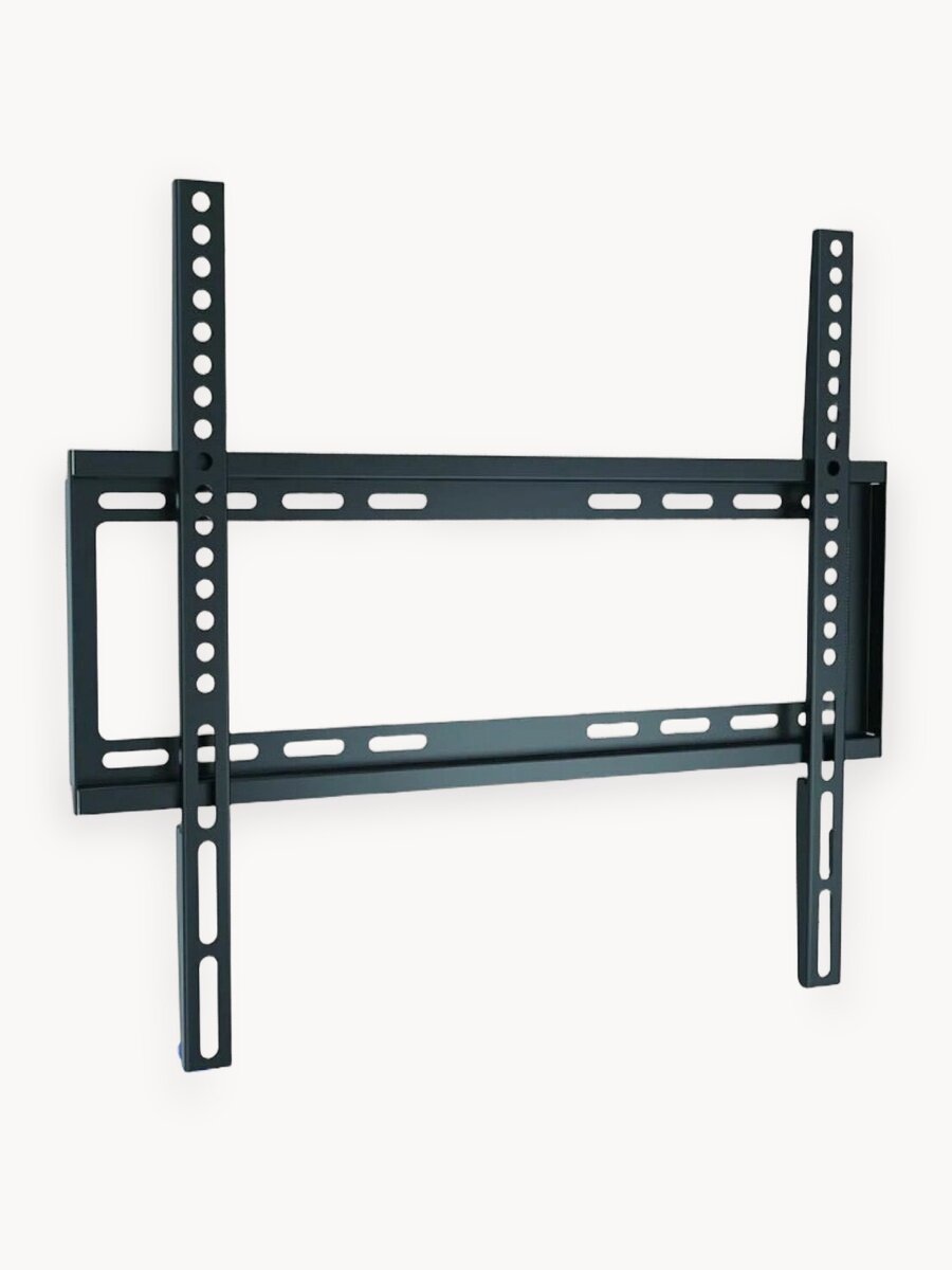 Кронштейн для телевизора 26-63 дюймов, фиксированный, максимальная на грузка до 50кг, черный