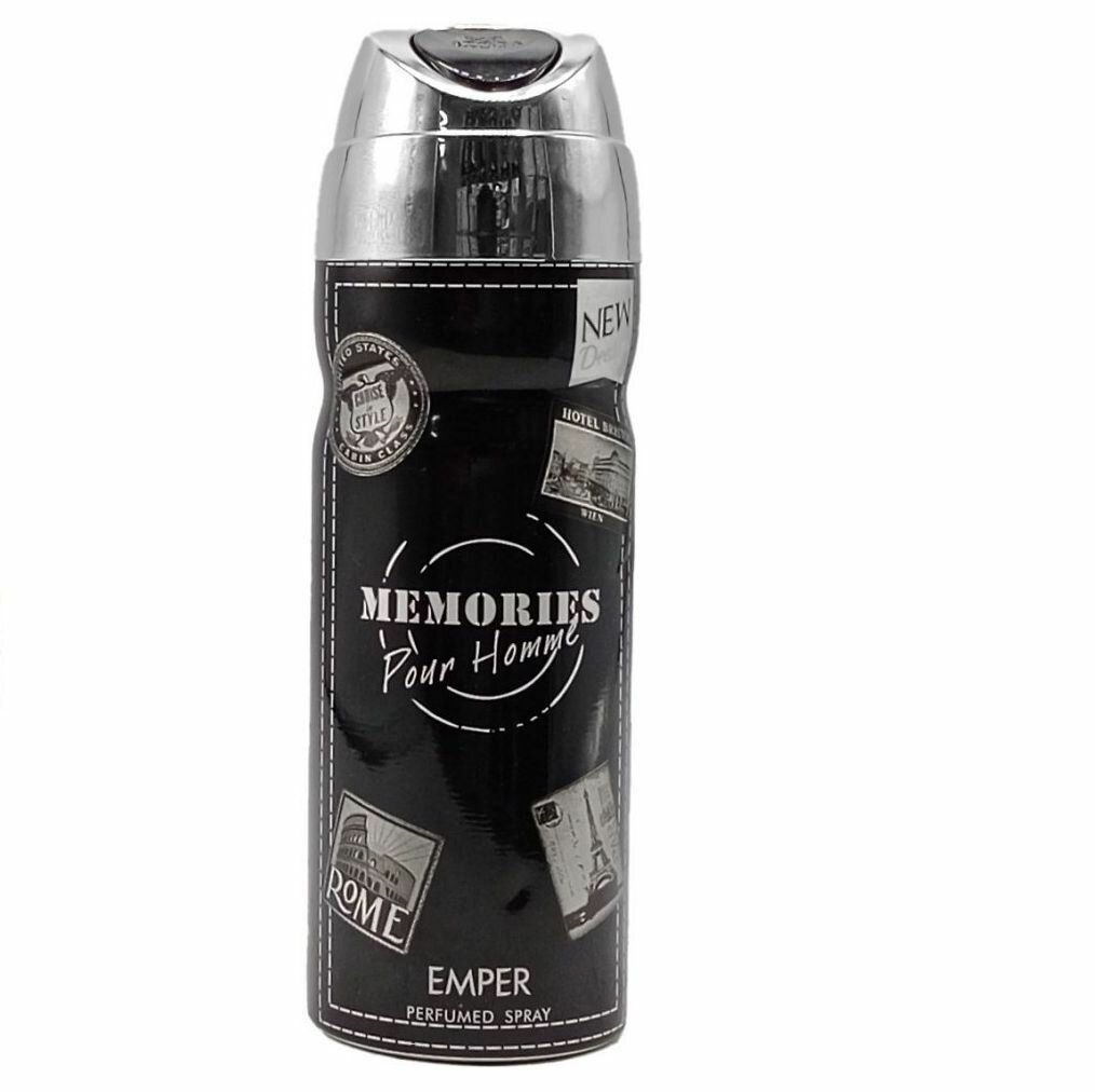 Emper Дезодорант для мужчин Memories Man, 200 мл