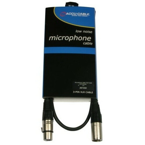 Кабель аудио 1xXLR - 1xXLR American DJ AC-XMXF/1 1.0m