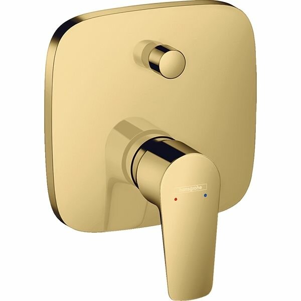 Смеситель для ванны (внешняя часть) Hansgrohe Talis E полированное золото (71745990)